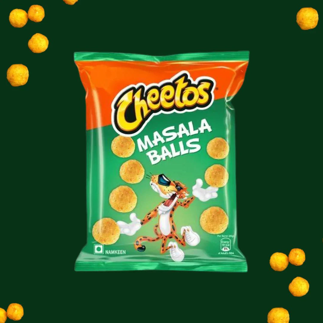 Cheetos Masala Balls | Imported Indian Puff Balls – Snack Pause Global